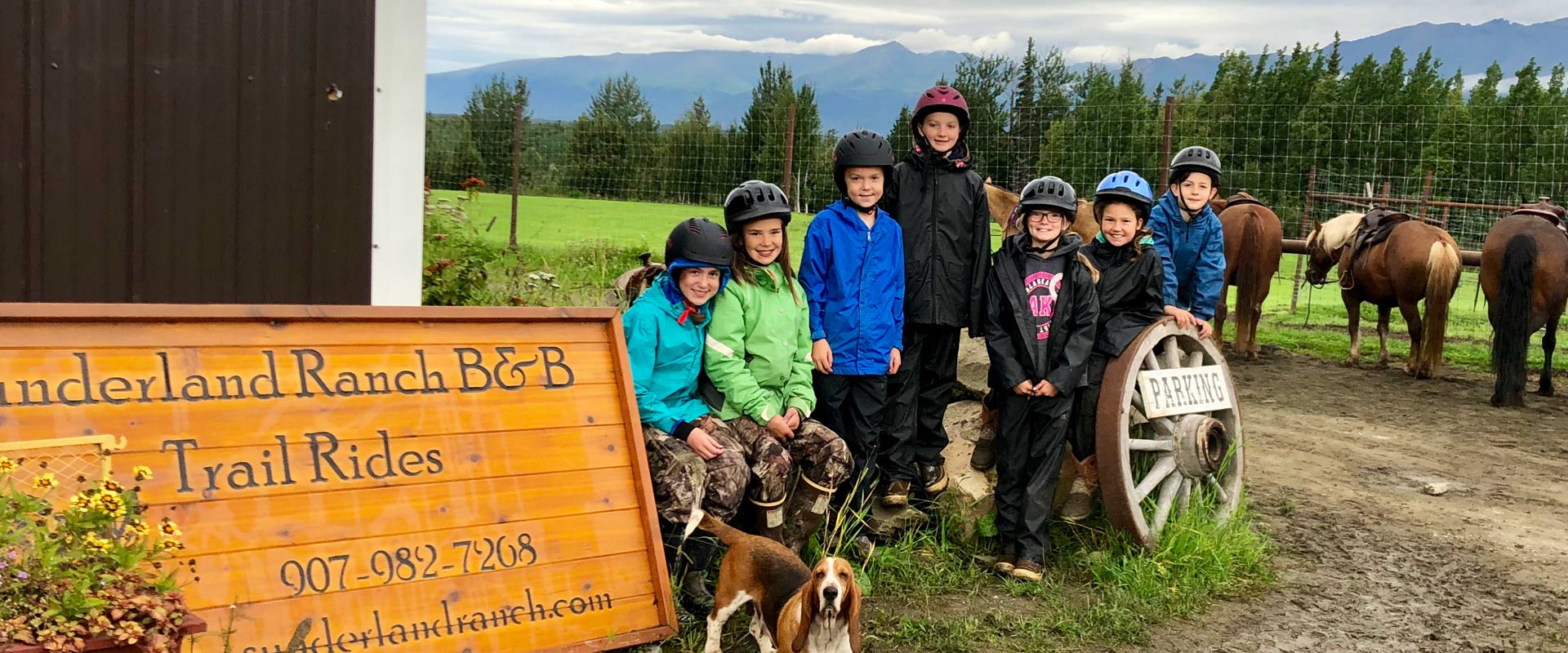 Sunderland Guest Ranch - Alaska Horseback Rides - Trail Rides Alaska