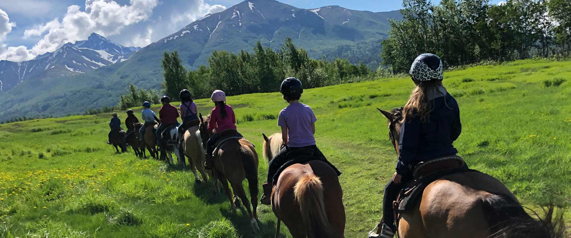Sunderland Guest Ranch - Alaska Horseback Rides - Trail Rides Alaska